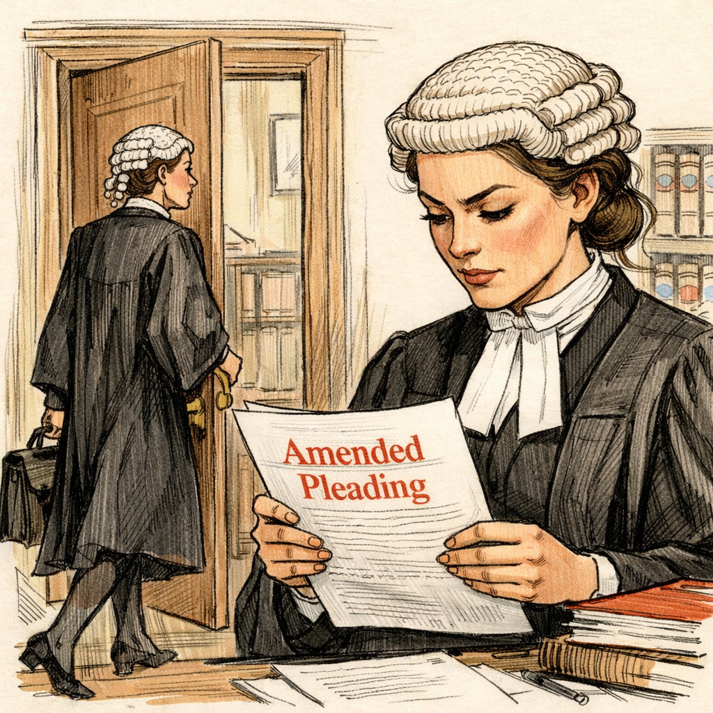THE CURRENT IMPORTANCE OF PLEADINGS 50: A CHANGE OF COUNSEL IS NOT A ...