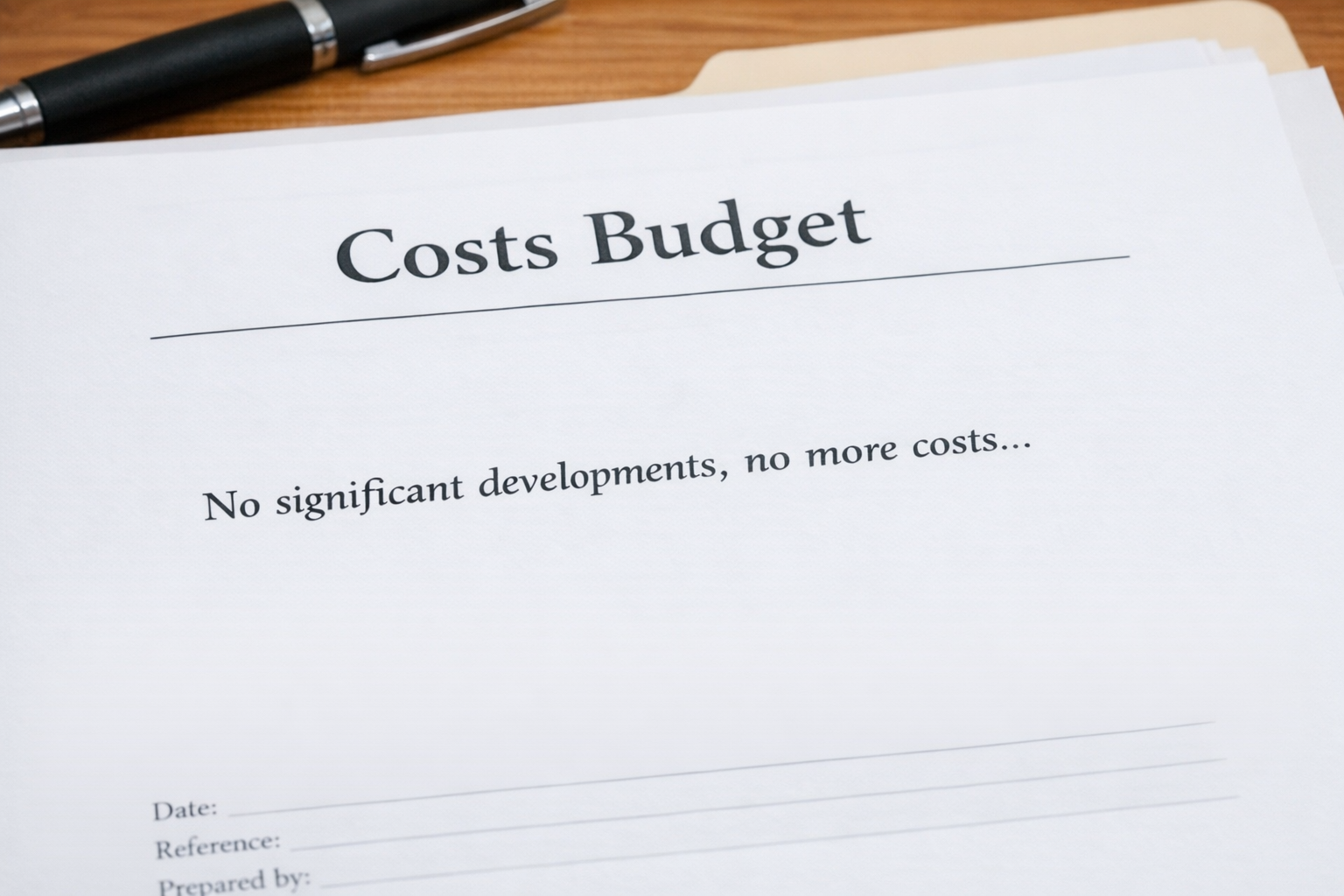 COST BITES 336: MOST OF THESE THINGS ARE NOT “SIGNIFICANT DEVELOPMENTS ...