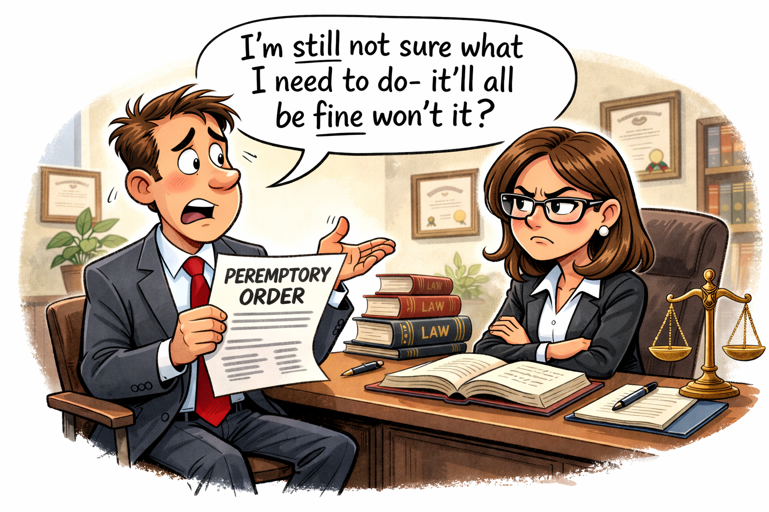 ACTION STRUCK OUT BECAUSE OF APPLICANT’S FAILURE TO COMPLY WITH A ...