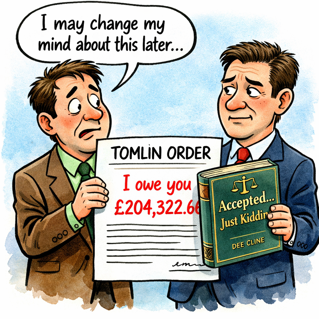 SOLICITORS REFERRALS, TOMLIN ORDERS, UNLAWFUL TERMS, ADMISSIONS AND ...
