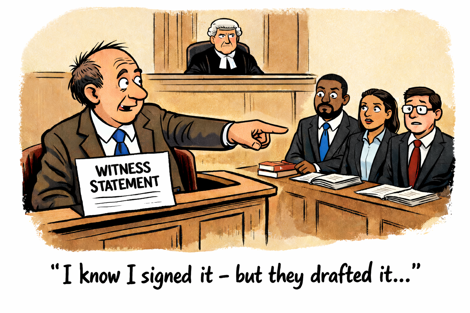 WITNESS EVIDENCE WEDNESDAY: WHEN A CLIENT BLAMES THEIR SOLICITOR FOR ...