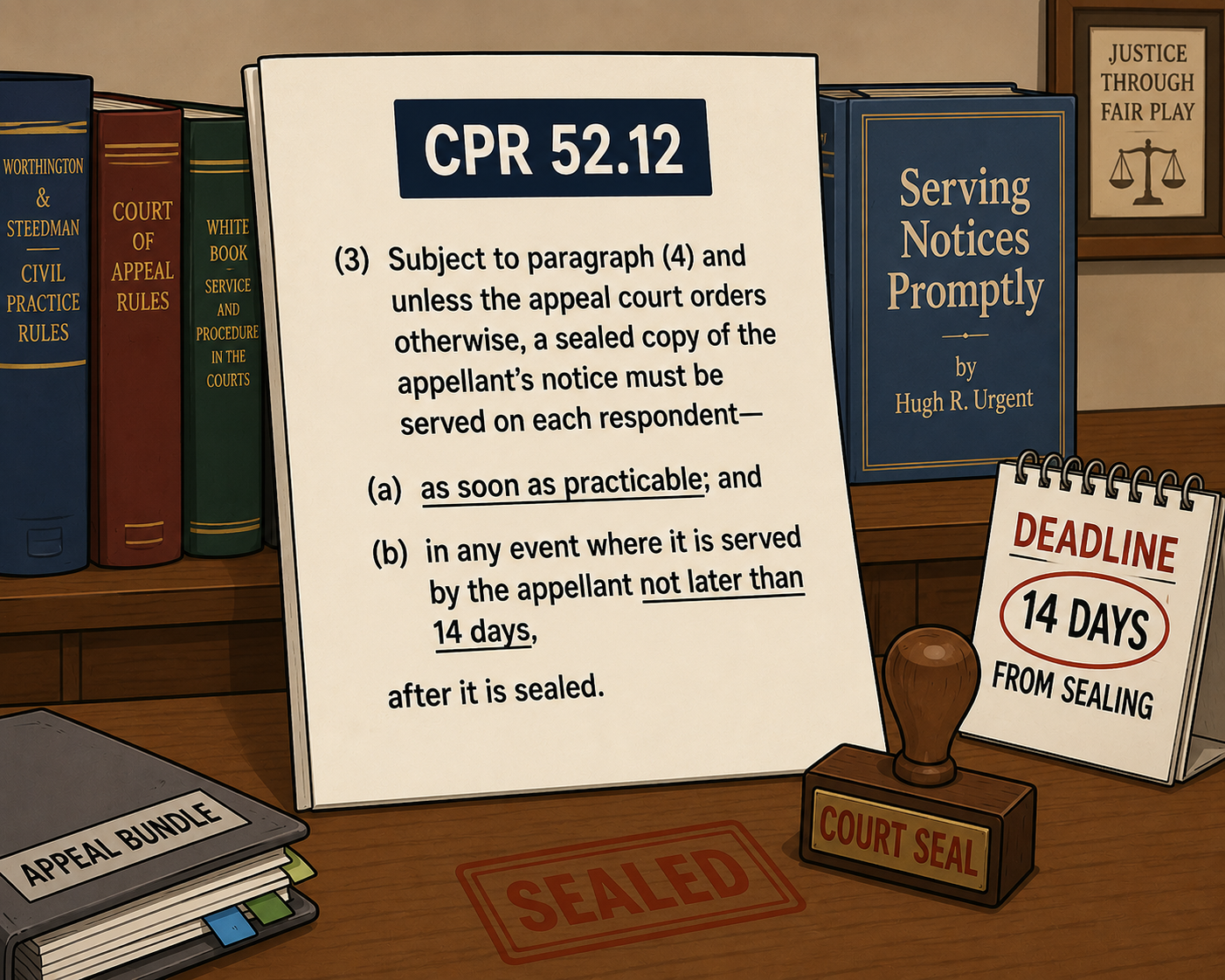 BACK TO BASICS MONDAY: THE DUTY TO SERVE A NOTICE OF APPEAL “AS SOON AS ...